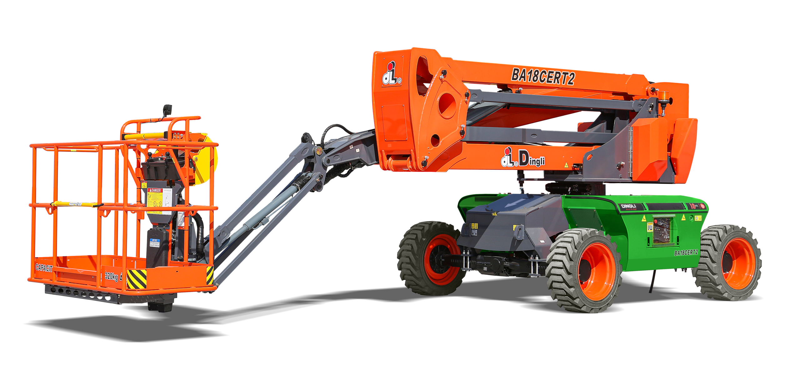 18.12m Dingli BA18CERT2 Electric Boom Lift - Platform Supermarket