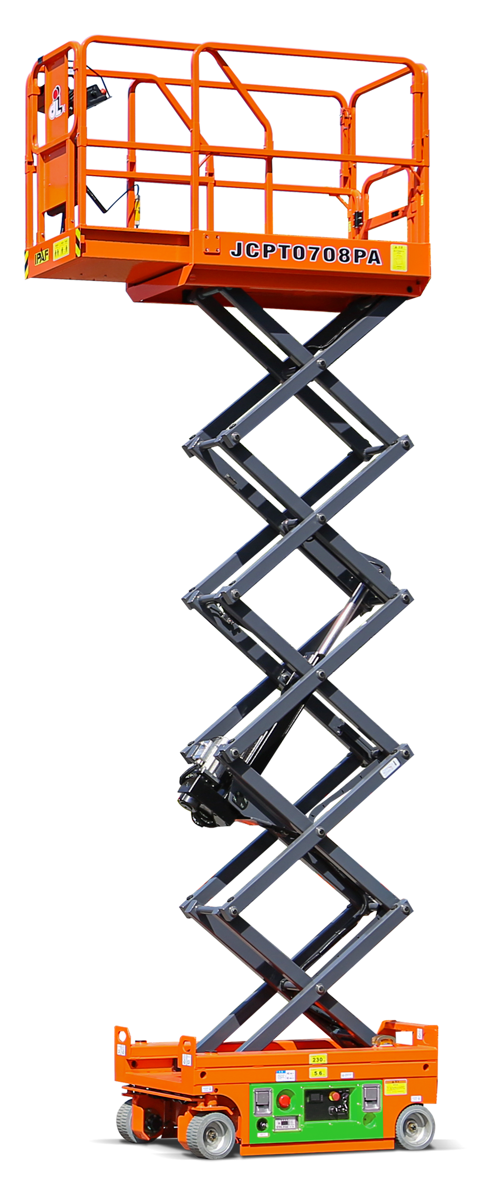 7.6m Dingli 0708PA Oil Free Electric Scissor Lift - Platform Supermarket