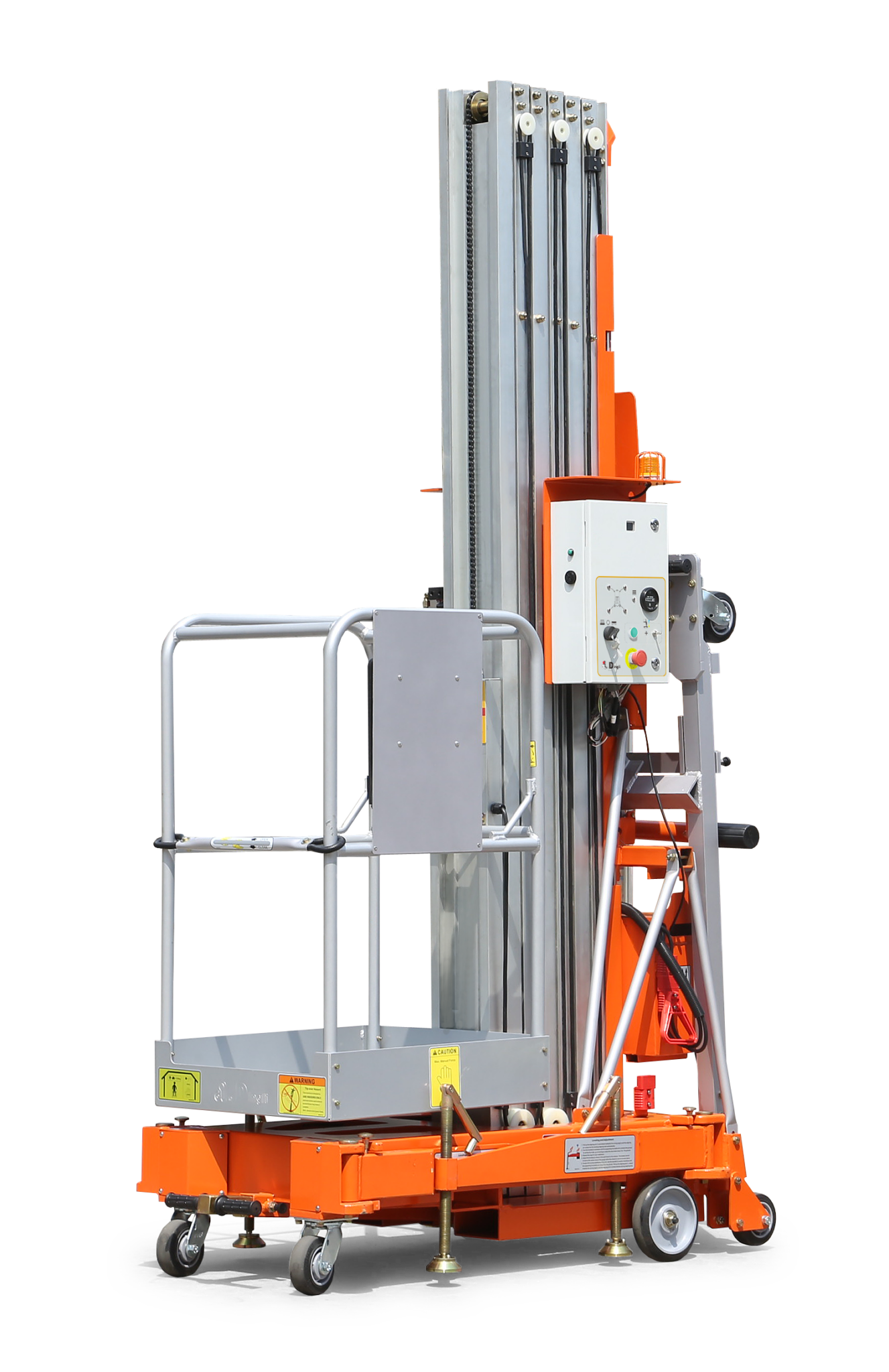 Vertical Mast Lifts - Platform Supermarket