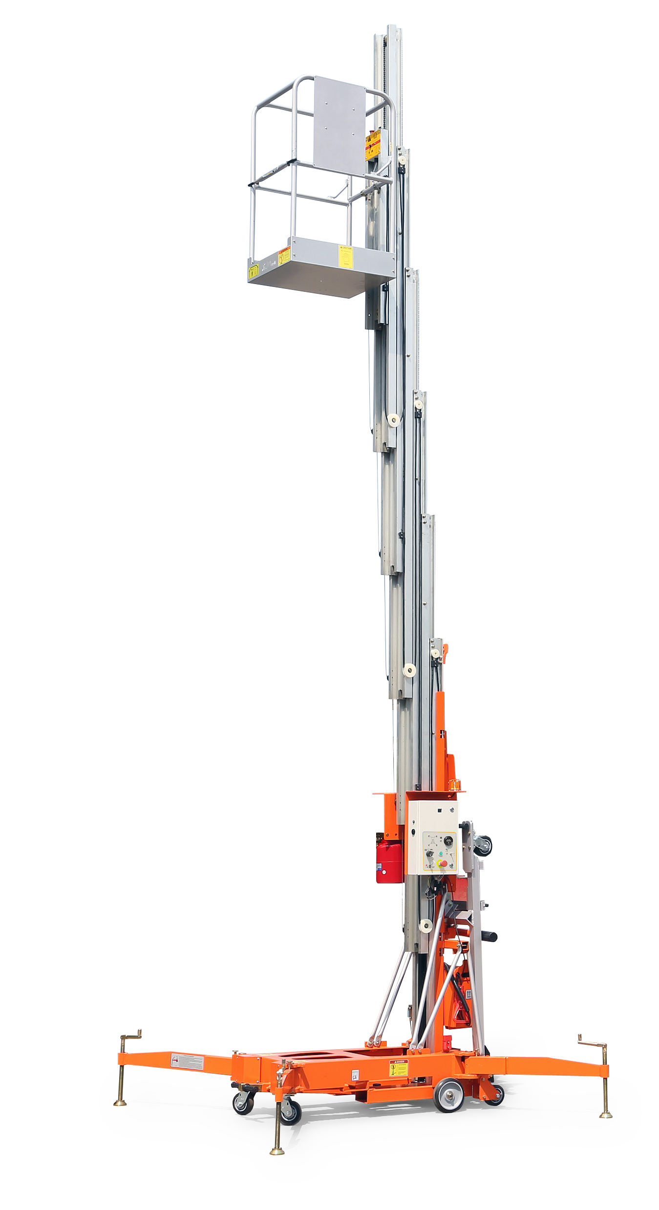 11m Dingli GTWY11-1300 Electric Vertical Mast Lift - Platform Supermarket